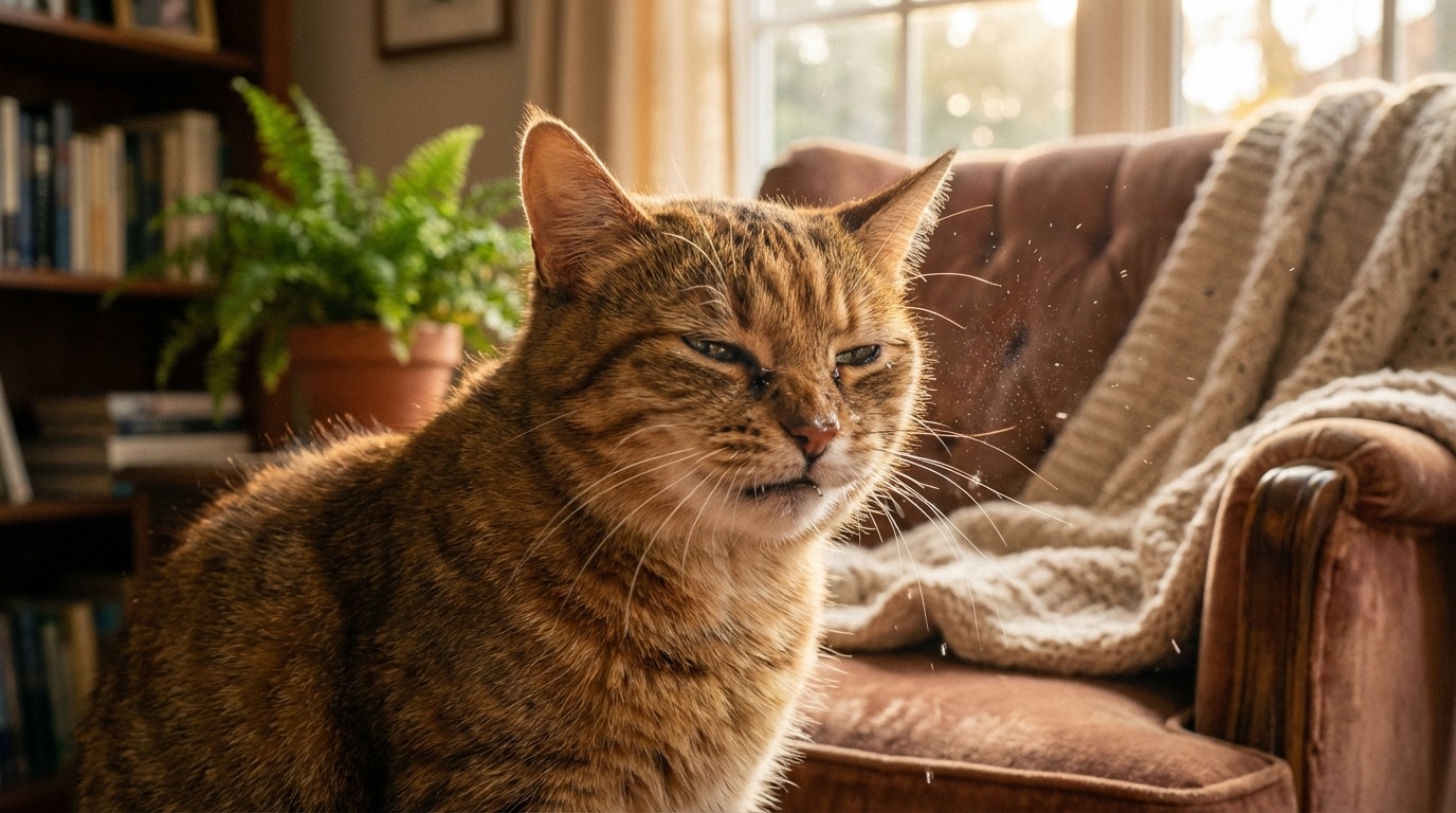 Pourquoi mon chat éternue ? - Clinique du Chat et Souris